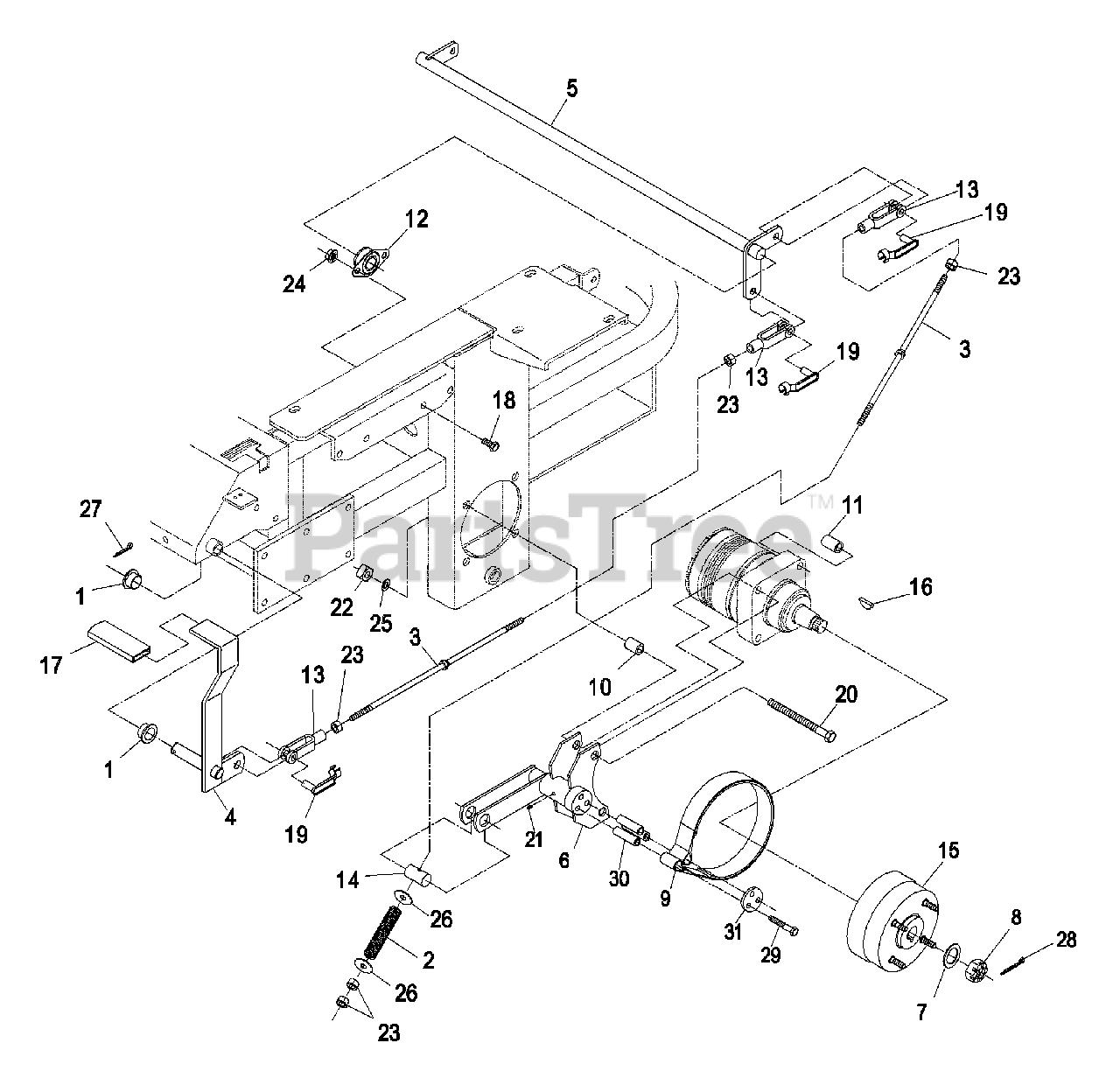 Exmark LZ27KC604 - Exmark 60" Lazer Z Zero-Turn Mower, 27hp Kohler (SN ...