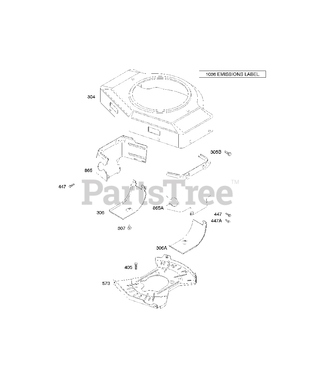 Briggs & Stratton 42E707-2631-E1 - Briggs & Stratton Vertical Engine ...