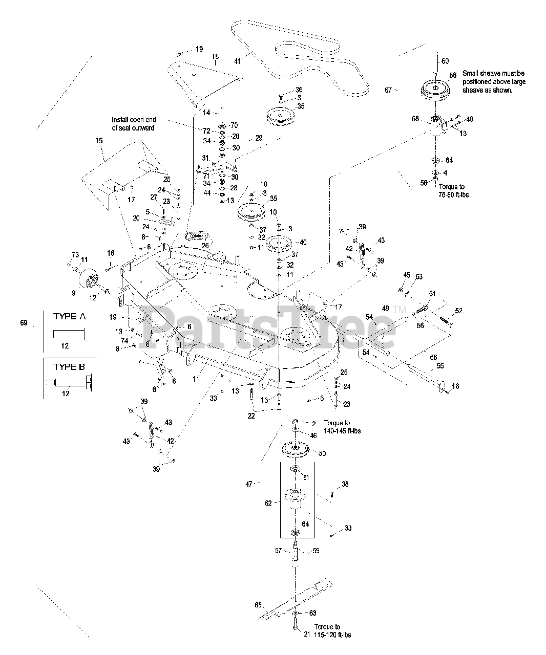 Exmark LZ23KC604 - Exmark 60" Lazer Z Zero-Turn Mower, 23hp Kohler (SN ...