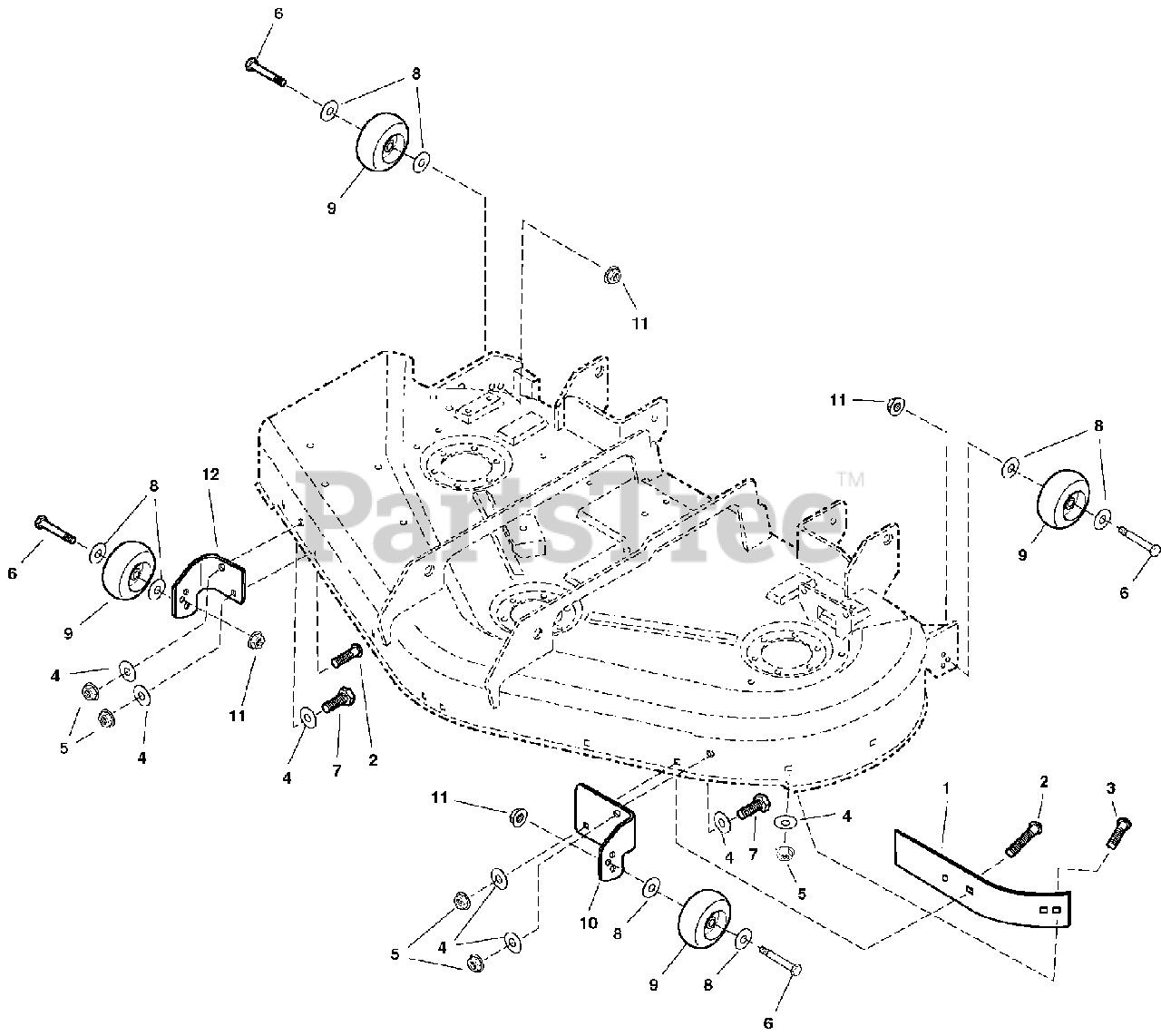 Snapper ZT 18440KH (5091000) - Snapper 44" Zero-Turn Mower, 18hp 44 ...