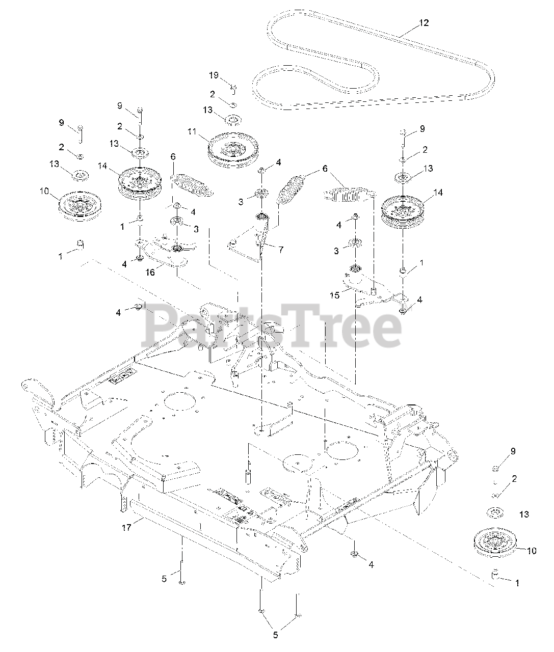 Exmark LZS88CDYM96RW0 - Exmark 96" Lazer Z Diesel Zero-Turn Mower ...