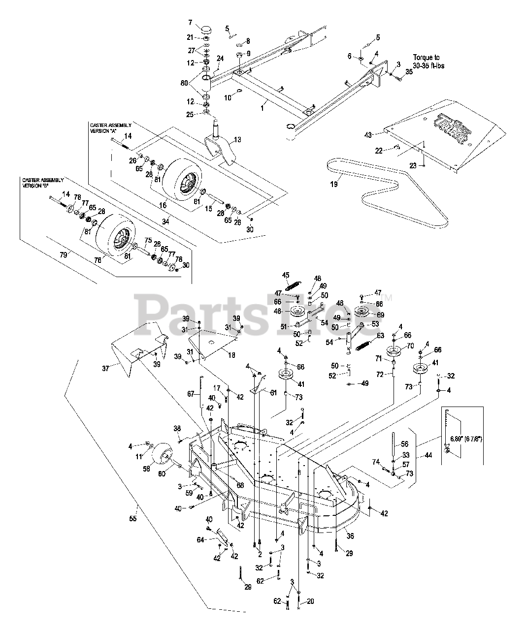 Exmark FMD524 - Exmark 52" Turf Tracer Hydro Walk-Behind Mower (SN ...