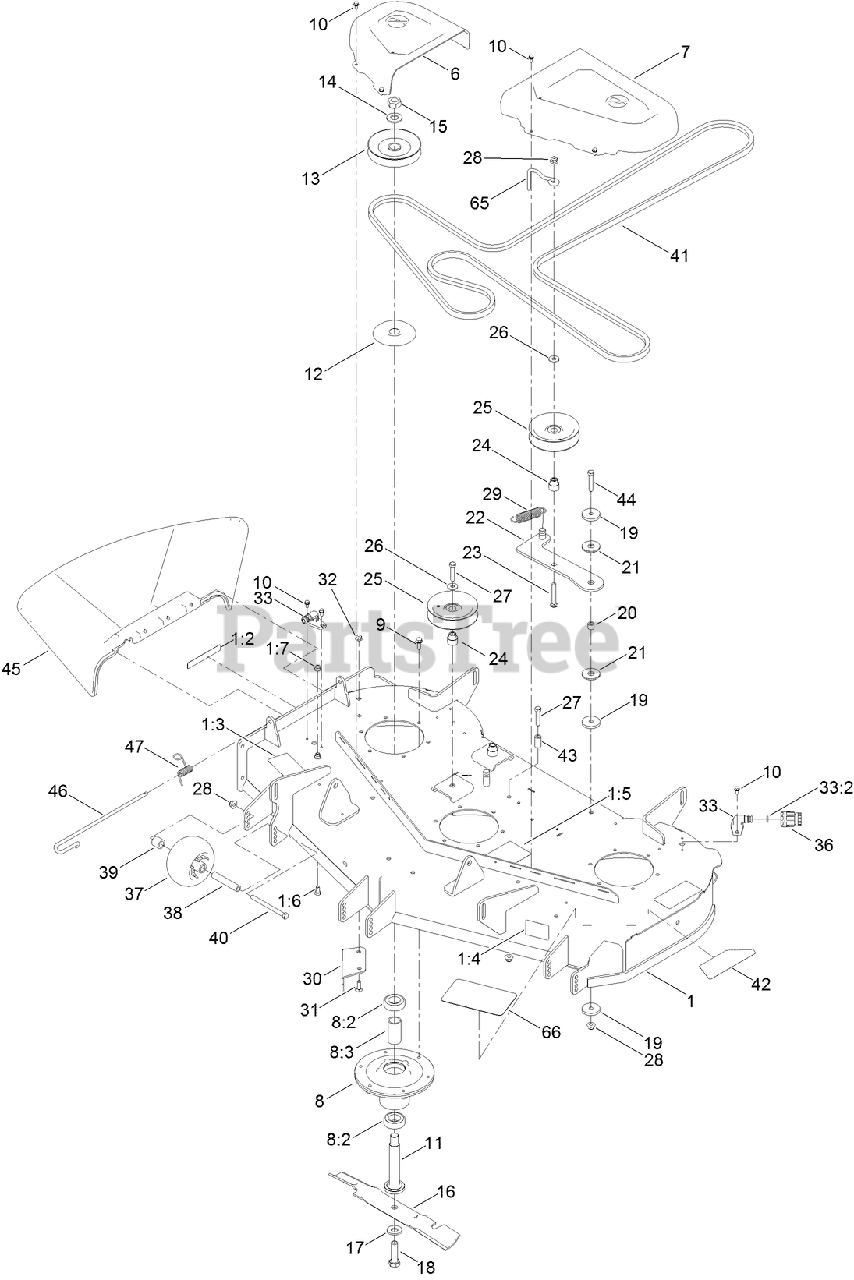 Toro 75211 - Toro 48" TimeCutter HD MyRide Zero-Turn Mower (SN ...