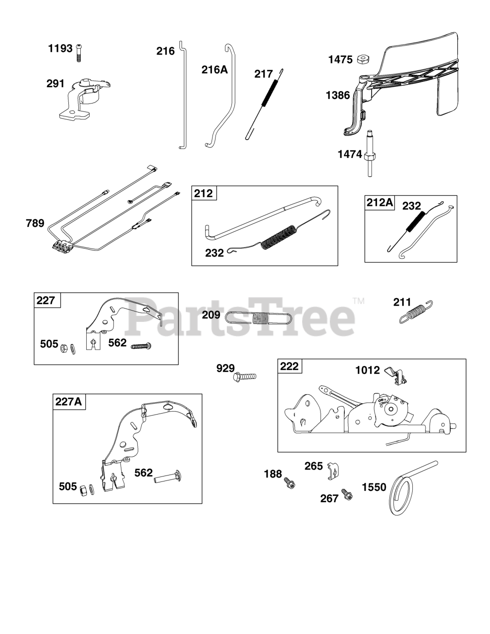 Briggs & Stratton 44U777-0009-G1 - Briggs & Stratton Vertical Engine ...