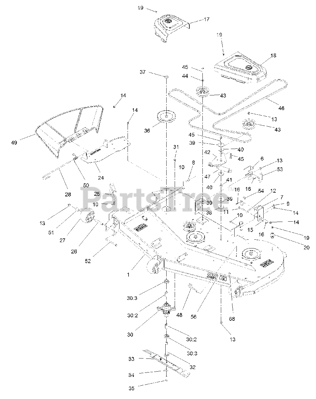 Exmark QZS708GEM60200 - Exmark 60" Quest S-Series Zero-Turn Mower ...