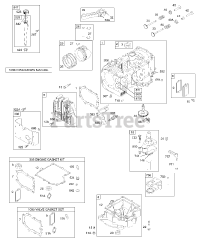 28V707-1113-E1 - Briggs & Stratton Vertical Engine Parts Lookup with ...