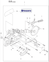 450 - Husqvarna Chainsaw (2009-02) Parts Lookup with Diagrams | PartsTree