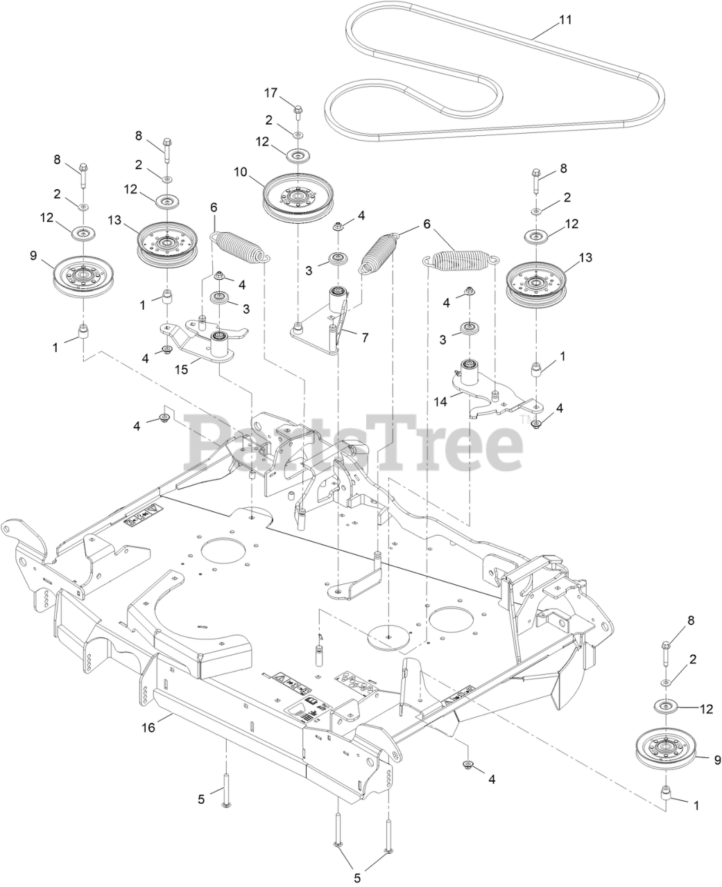 Exmark LZS88CDYM96RW0 - Exmark 96" Lazer Z Diesel Zero-Turn Mower ...