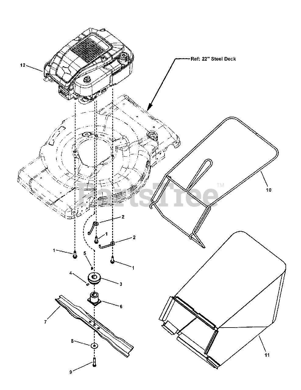 Snapper NXT 22875E (7800580) - Snapper 22" Walk-Behind Mower, 8.75hp ...