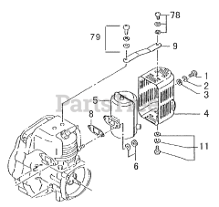 TLE-550 - Tanaka Walk-Behind Edger Parts Lookup with Diagrams | PartsTree