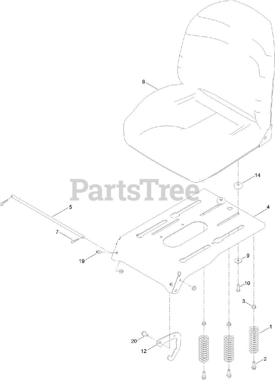 Toro 74731 (SS 5000) - Toro 50" TimeCutter Zero-Turn Mower (SN ...