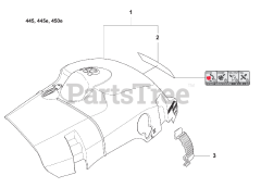 445 - Husqvarna Chainsaw (2007-03) Parts Lookup with Diagrams | PartsTree