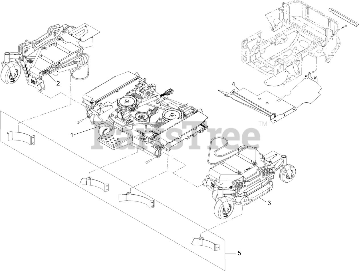 Exmark LZS88CDYM96RW0 - Exmark 96" Lazer Z Diesel Zero-Turn Mower ...