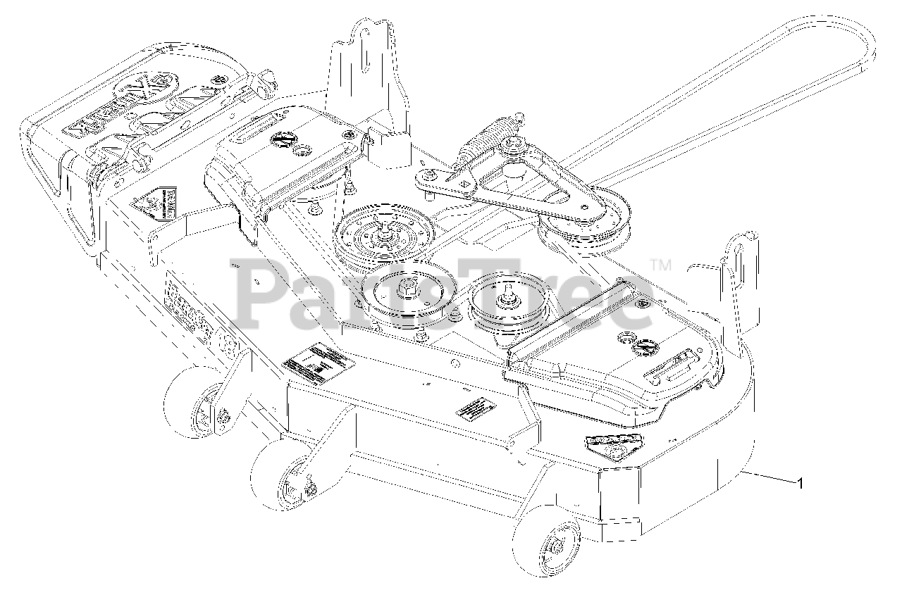 Exmark LZE22KA484 - Exmark 48" Lazer Z E-Series Zero-Turn Mower, 22hp ...