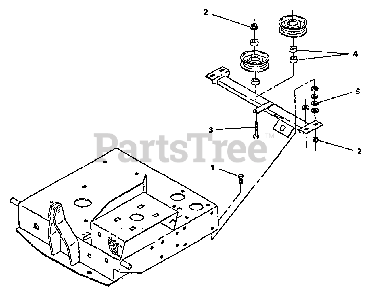 Exmark FMD52 - Exmark 52" Turf Ranger Front Mount Mower (SN: 000001 ...