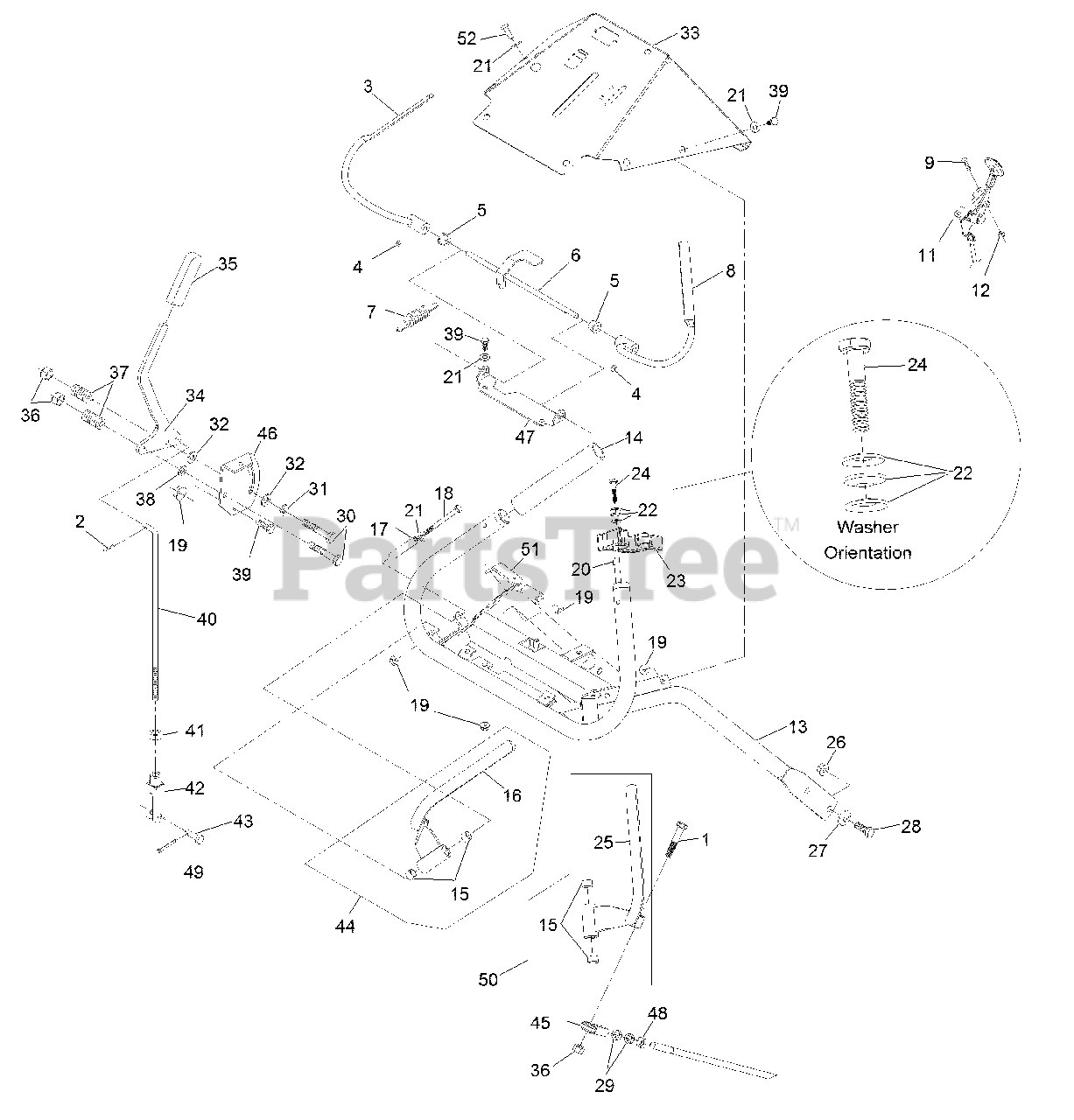 Exmark TTX650EKCE604 - Exmark 60" Turf Tracer X-Series Walk-Behind ...
