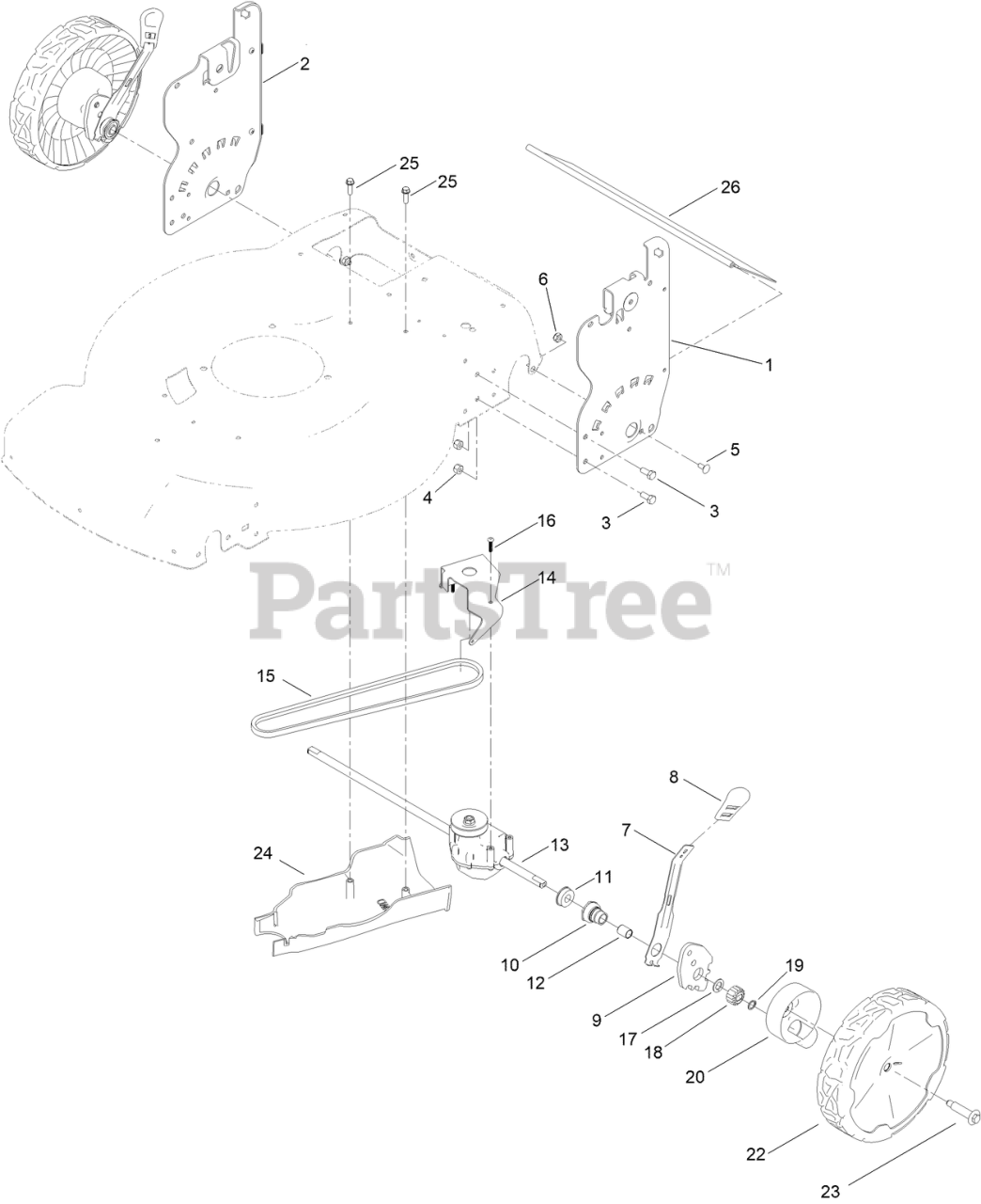 Toro 21462 - Toro 22" Recycler Walk-Behind Mower (SN: 410240440 ...