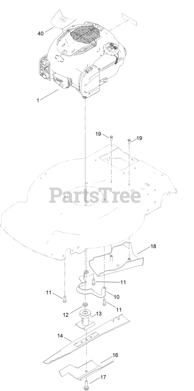 Toro 21762 - Toro 55cm Recycler Walk-Behind Mower (SN: 405500000 ...