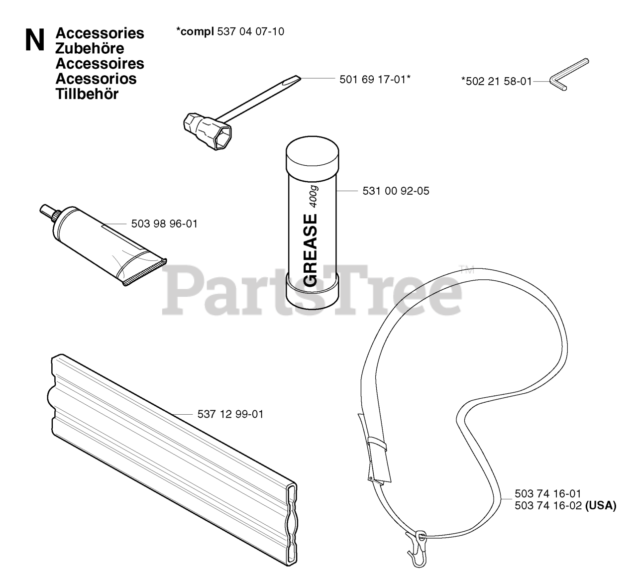Husqvarna 325 P - Husqvarna Pole Saw (SN: 20020100001 - 20021800000 ...