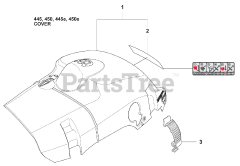 445 - Husqvarna Chainsaw (2009-02) Parts Lookup with Diagrams | PartsTree