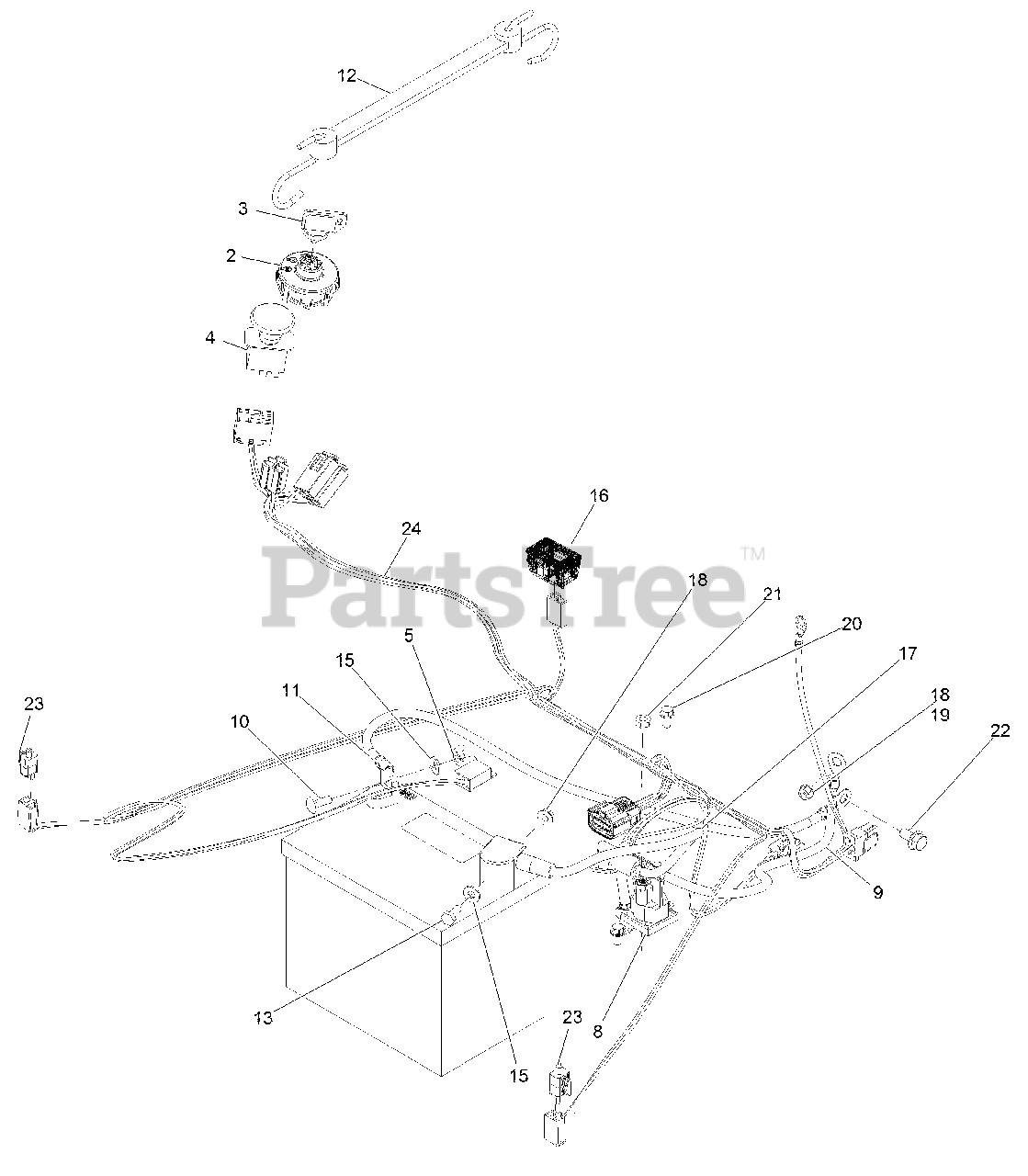 Exmark QTS708GEM42200 - Exmark 42" Quest S-Series Zero-Turn Mower ...