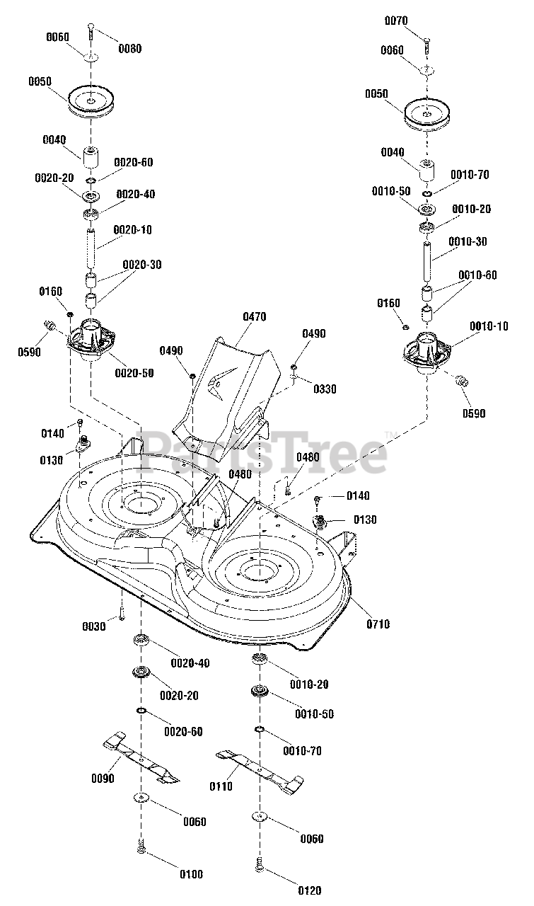 Murray EMT 1838 RDF (1696110-00) - Murray 96cm Rear-Discharge Lawn ...