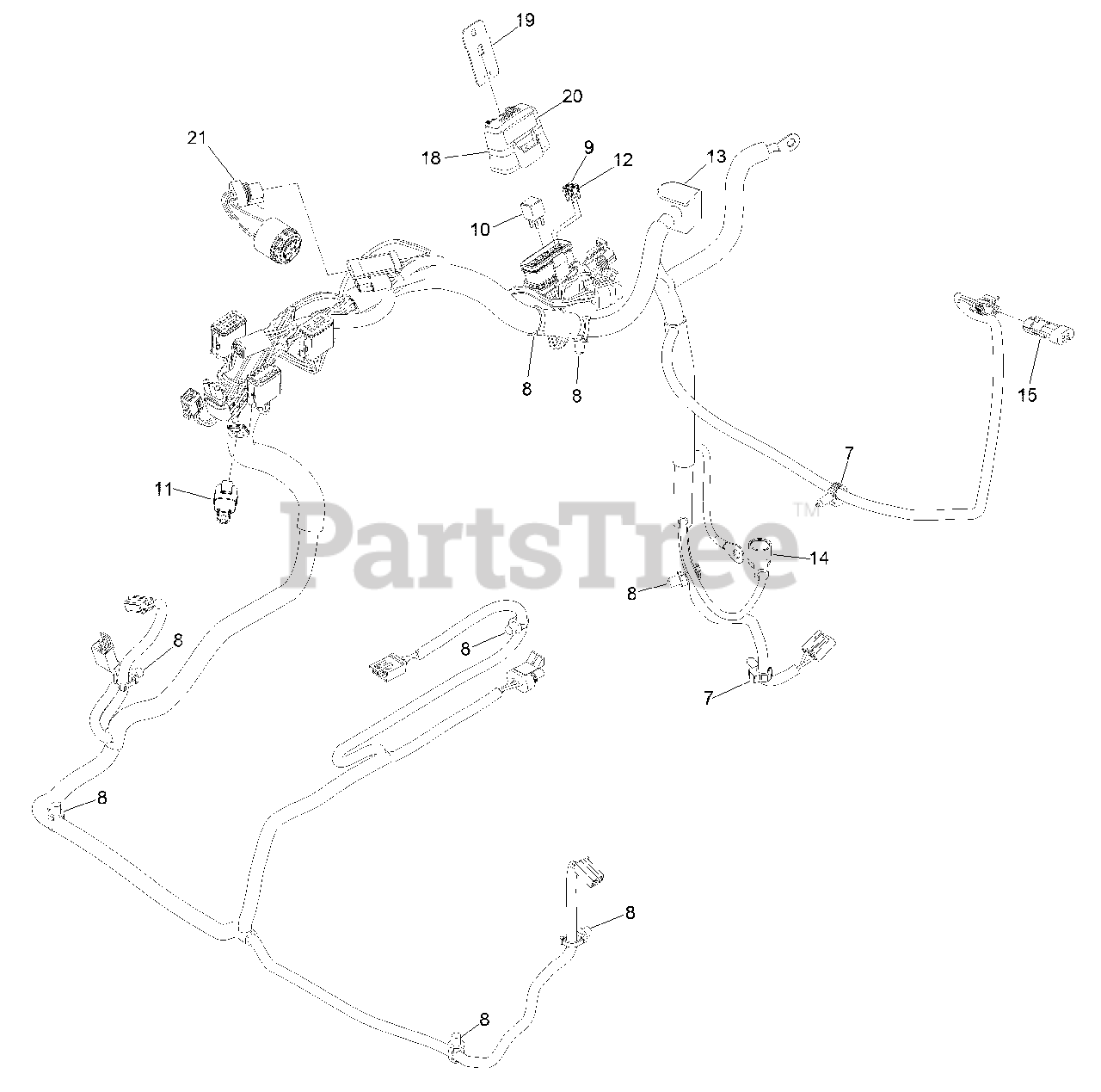 Exmark LZS850EKA604W0 - Exmark 60" Lazer Z S-Series Zero-Turn Mower ...