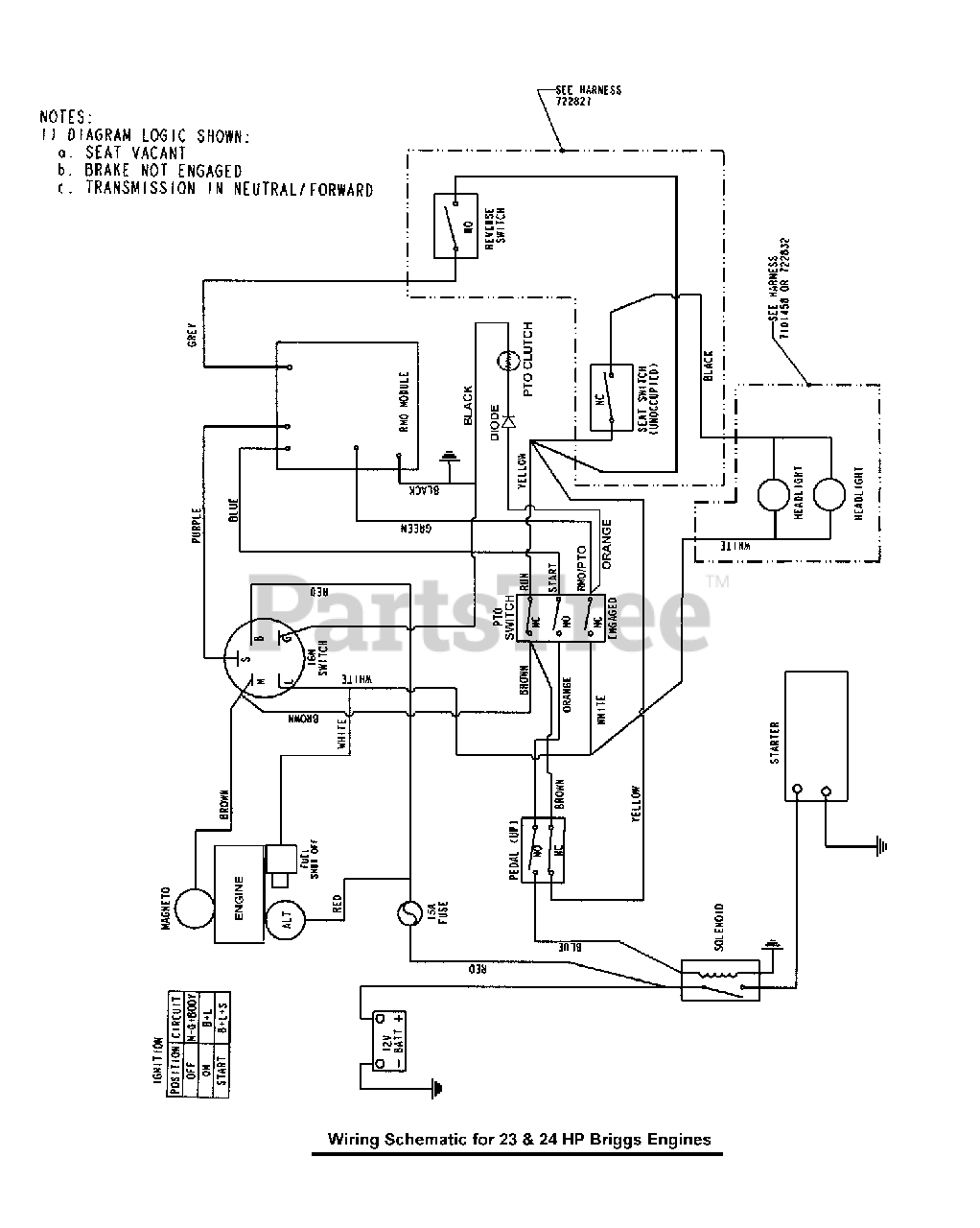 Snapper LT 23460 (7800207) - Snapper LT100 Series 46" Lawn Tractor ...