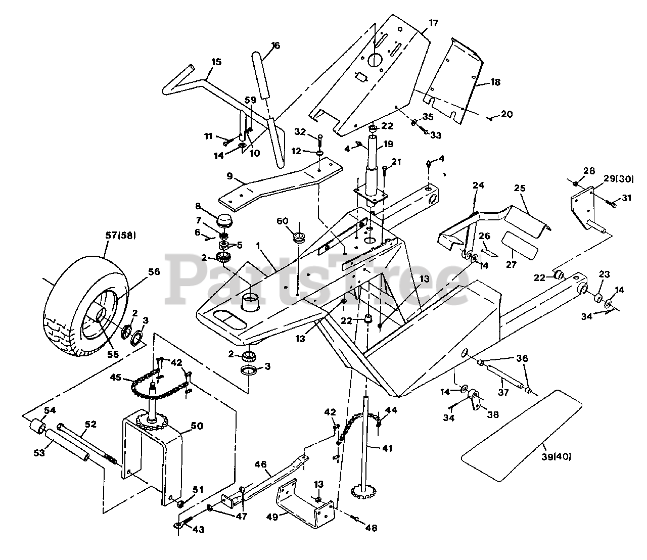 Exmark TR20KC - Exmark Turf Ranger Front Mount Mower, 20hp Kohler (SN ...