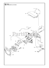 GZ 550 - RedMax Chainsaw Parts Lookup with Diagrams | PartsTree