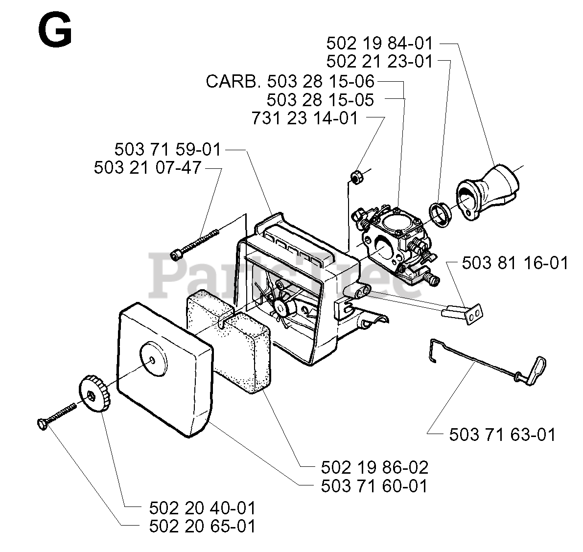 Husqvarna 225 RD - Husqvarna String Trimmer (SN: 19962200001 ...