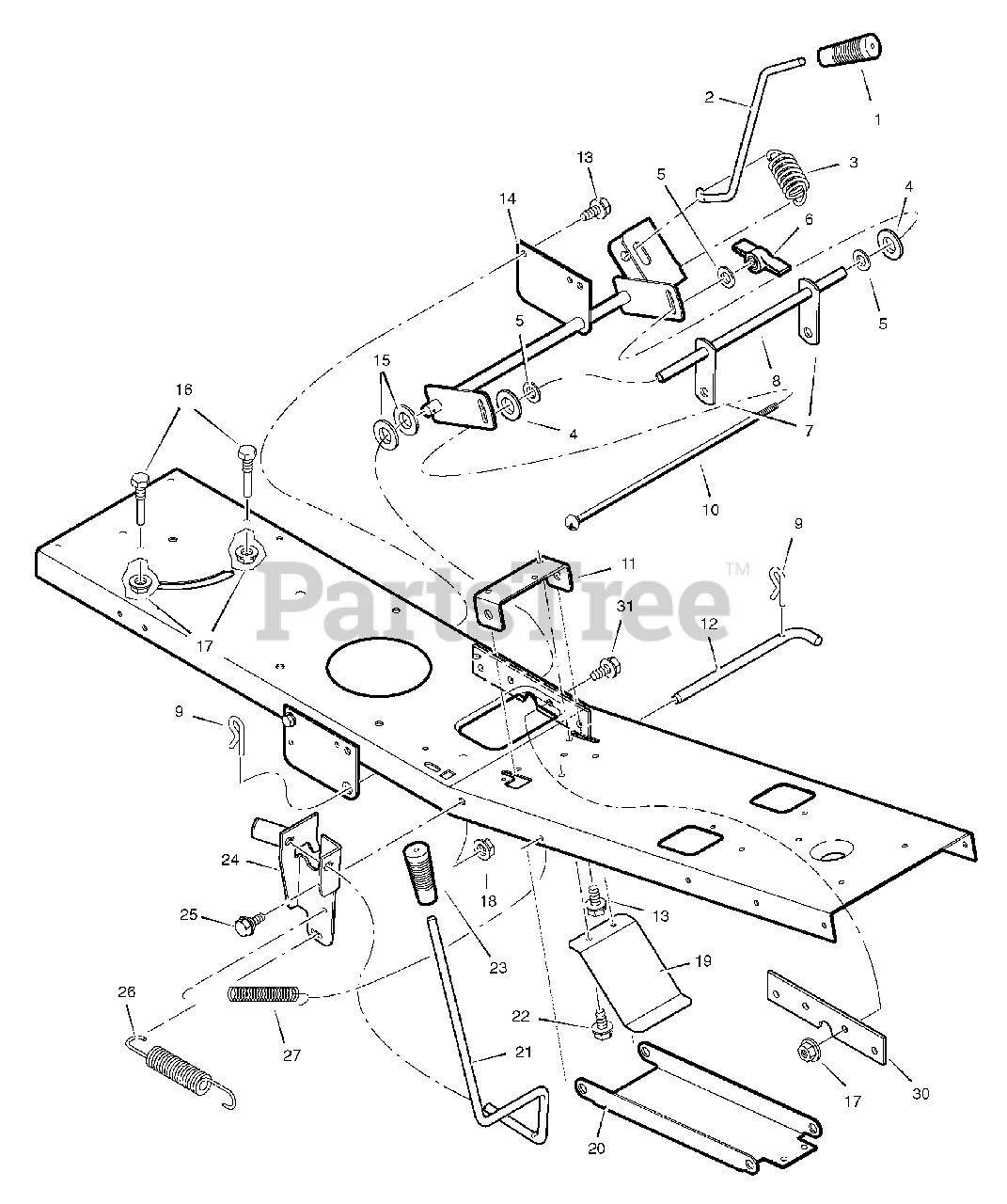 Hayter 10/30 (309029x11E) - Hayter Heritage 30" Rear-Engine Riding ...