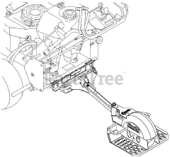 Exmark 116-7223 - Exmark Sulky for Vantage Stand-on Mower (SN ...