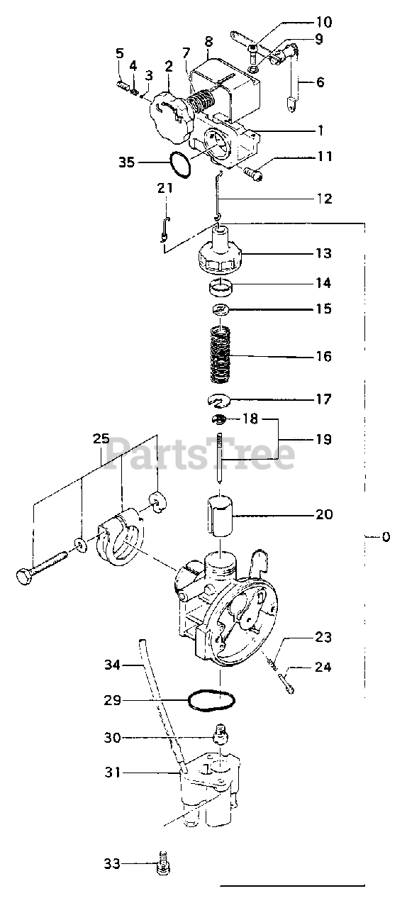 Tanaka QEG-300 - Tanaka Portable Generator Carburetor & Governor Link ...