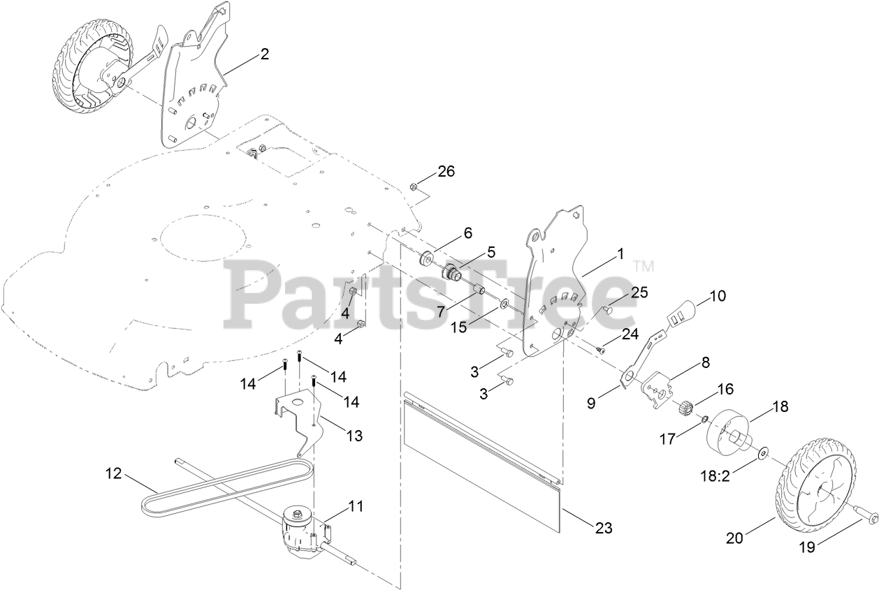 Toro 21762 - Toro 55cm Recycler Walk-Behind Mower (SN: 410000000 ...