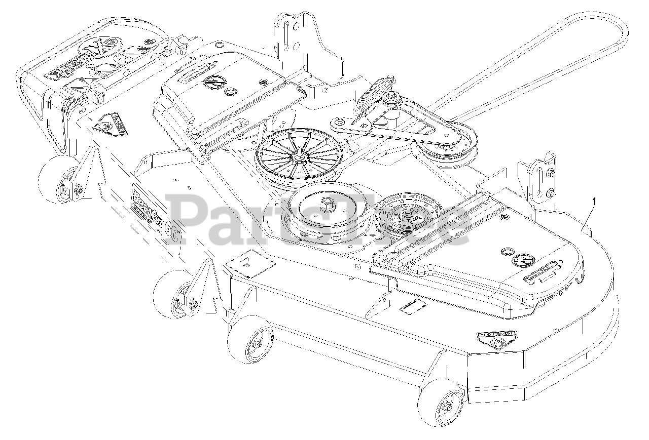 Exmark LZE740EKC604 - Exmark 60" Lazer Z E-Series Zero-Turn Mower ...