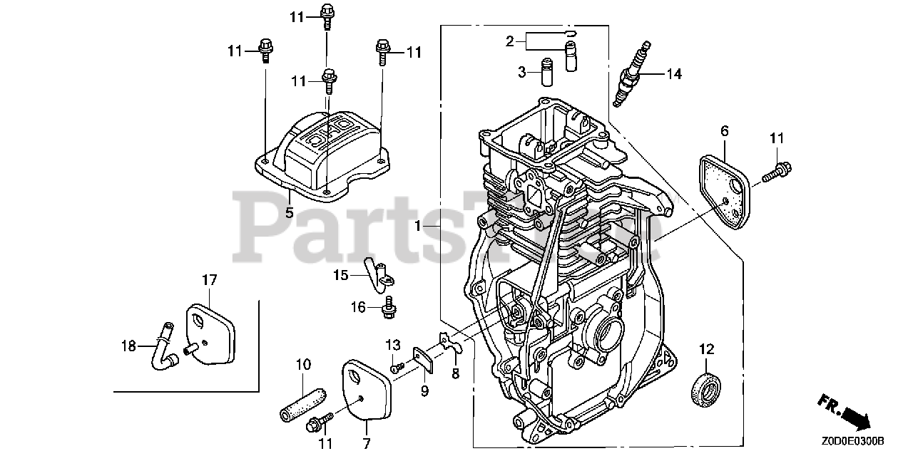 Honda GX100 KRA2/A (GCANM) - Honda Engine, Made in Japan (SN: GCANM ...