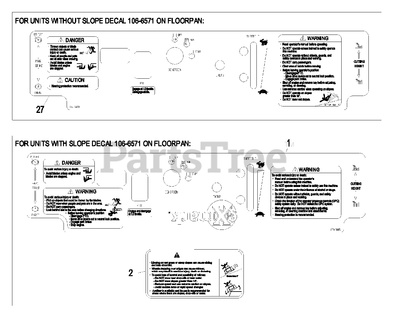 Exmark LHP4420KC - Exmark 44" Lazer Z HP Zero-Turn Mower, 20hp Kohler ...