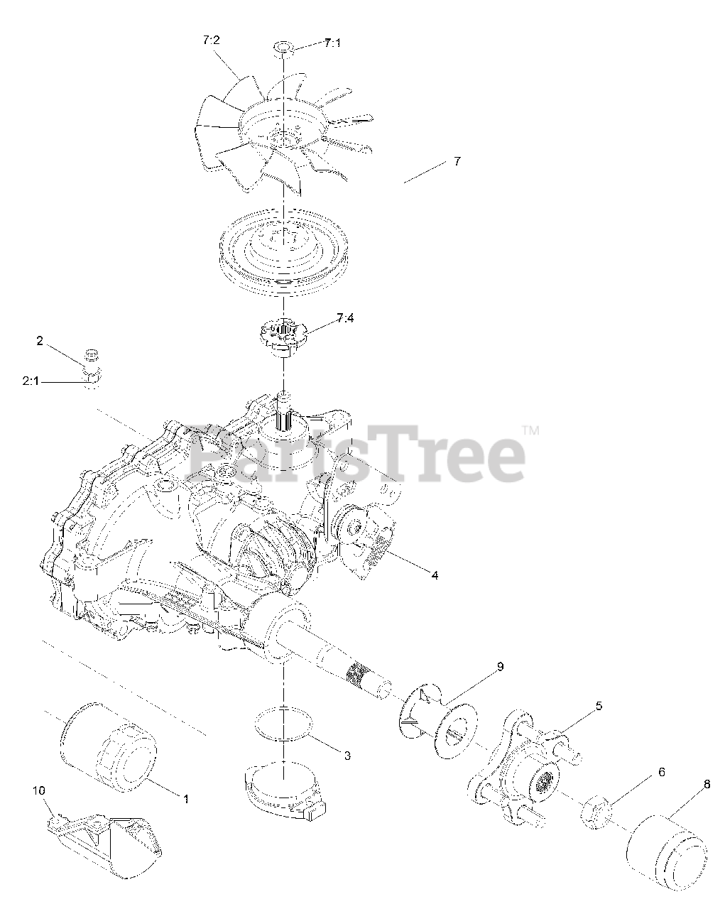 Exmark RAE708GEM52300 - Exmark 52" Radius E-Series Zero-Turn Mower ...