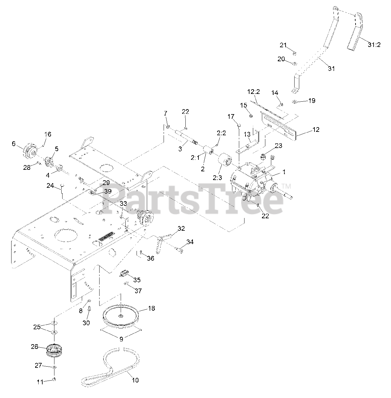 Exmark MGS481GKA322P0 - Exmark 32" Metro S-Series Walk-Behind Mower ...