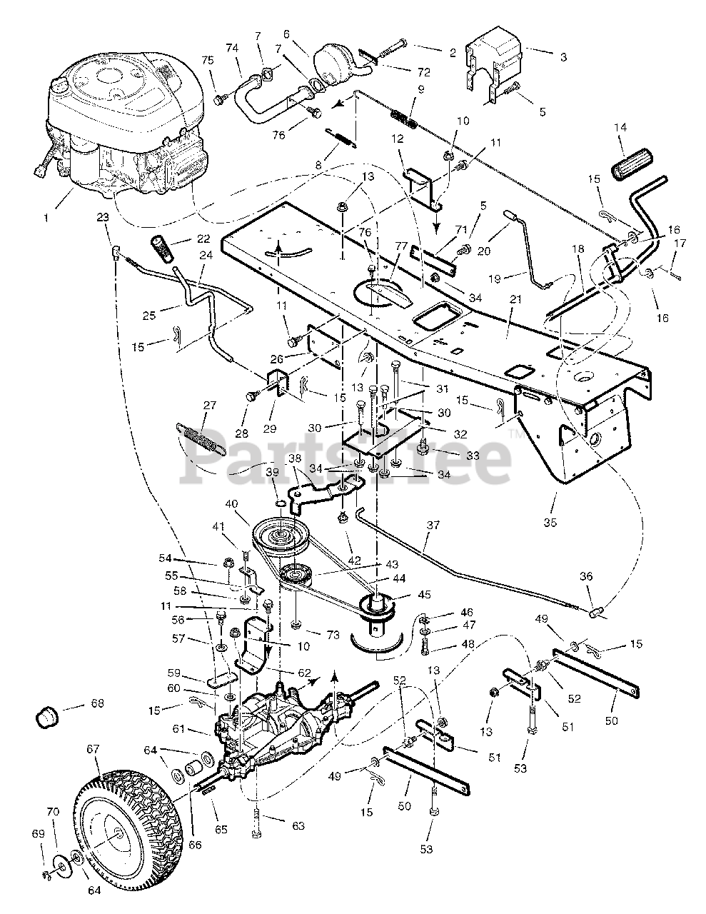 Hayter M 10/30 (309029x11F) - Hayter Heritage 30" Rear-Engine Riding ...