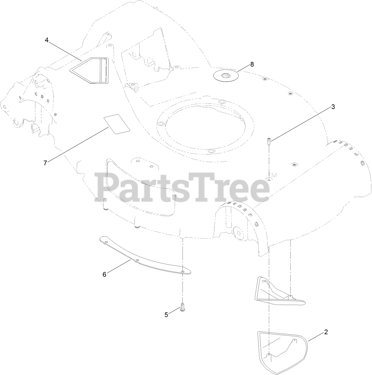 Toro 21381 - Toro 21" Super Recycler Walk-Behind Mower (SN: 402000000 ...