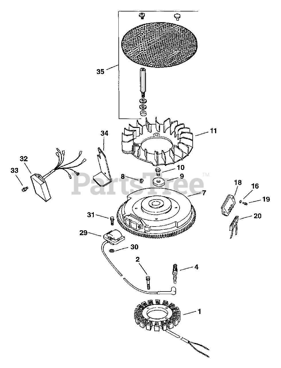 Exmark TR20KC - Exmark Turf Ranger Front Mount Mower, 20HP Kohler (SN ...