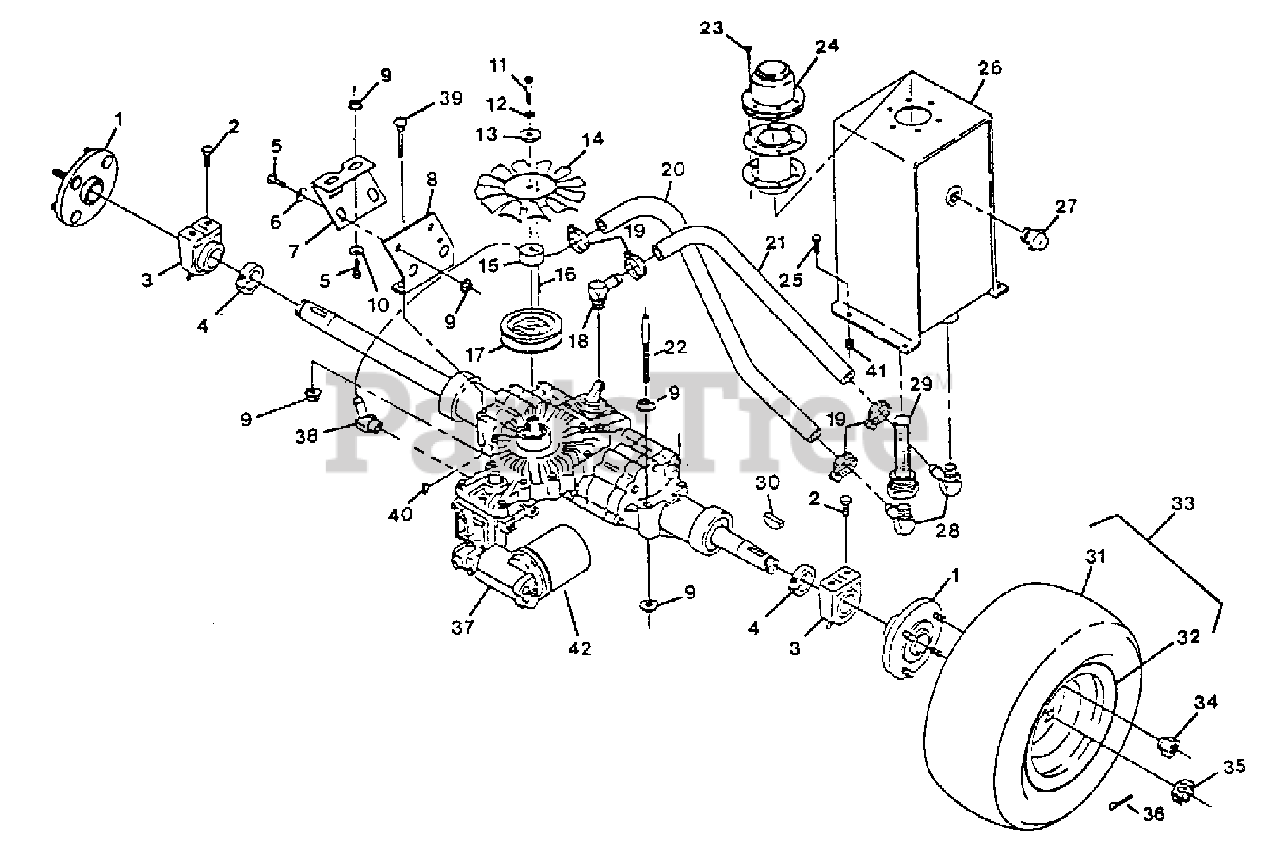 Exmark TR23KC - Exmark Turf Ranger Front Mount Mower, 23hp Kohler (SN ...