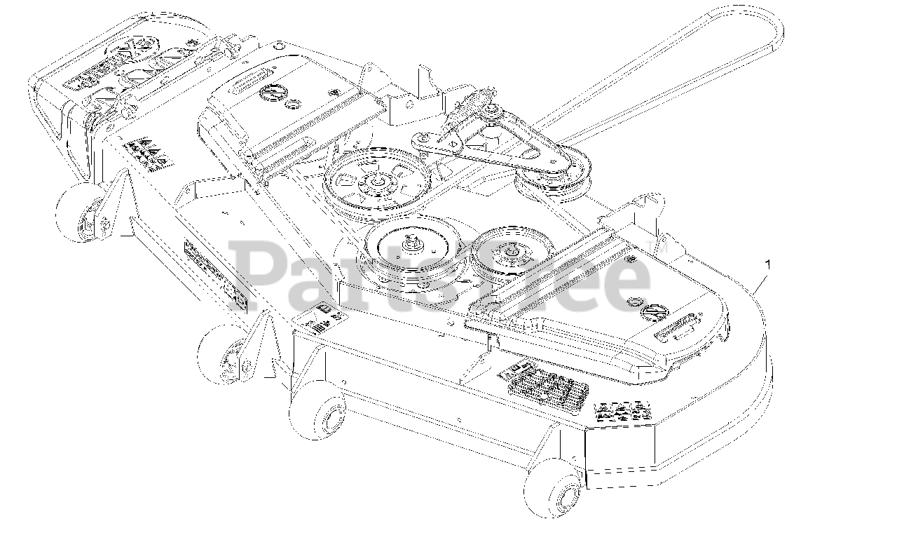Exmark LZX801CKA606C1 - Exmark 60" Lazer Z X-Series Zero-Turn Mower ...