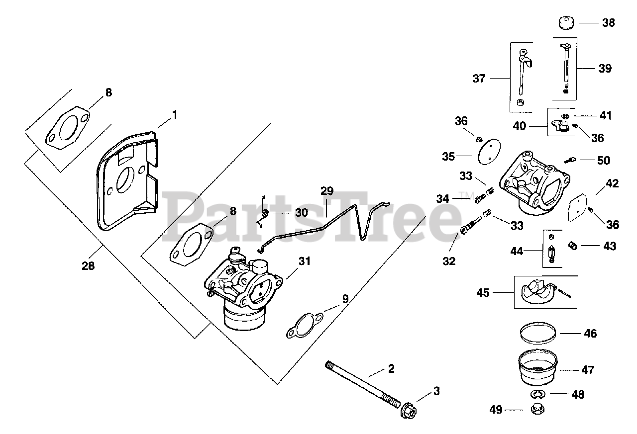 Exmark V48-14K-5 - Exmark 48" Viking Walk-Behind Mower, 14hp Kawasaki ...