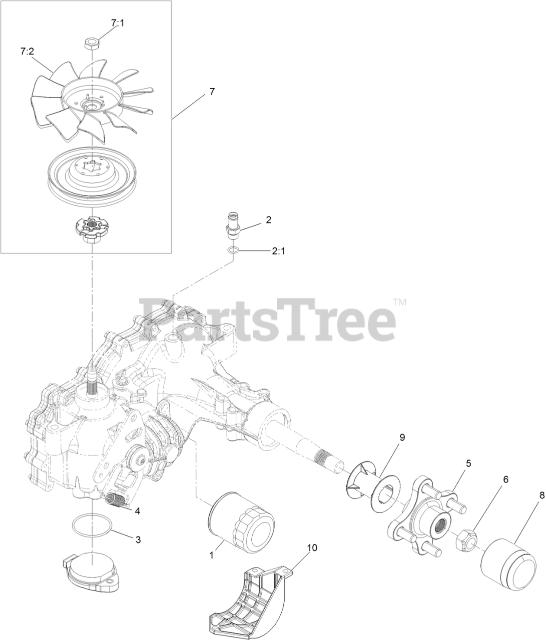 Exmark RAE708GEM52300 - Exmark 52" Radius E-Series Zero-Turn Mower ...