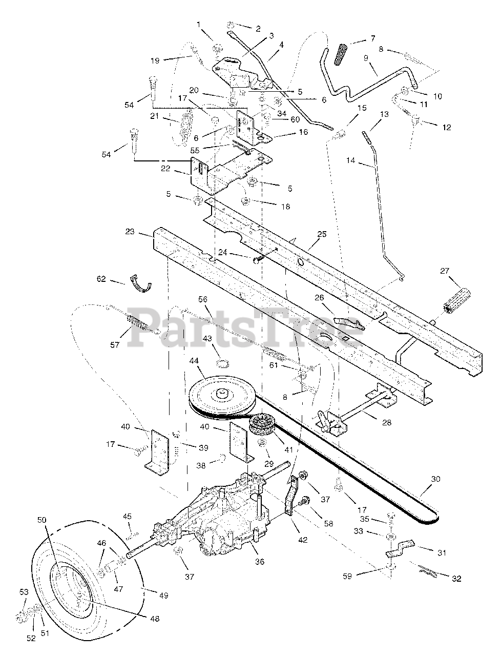 Hayter 13/30 (312002x11E) - Hayter Heritage 30" Lawn Tractor, Canada ...