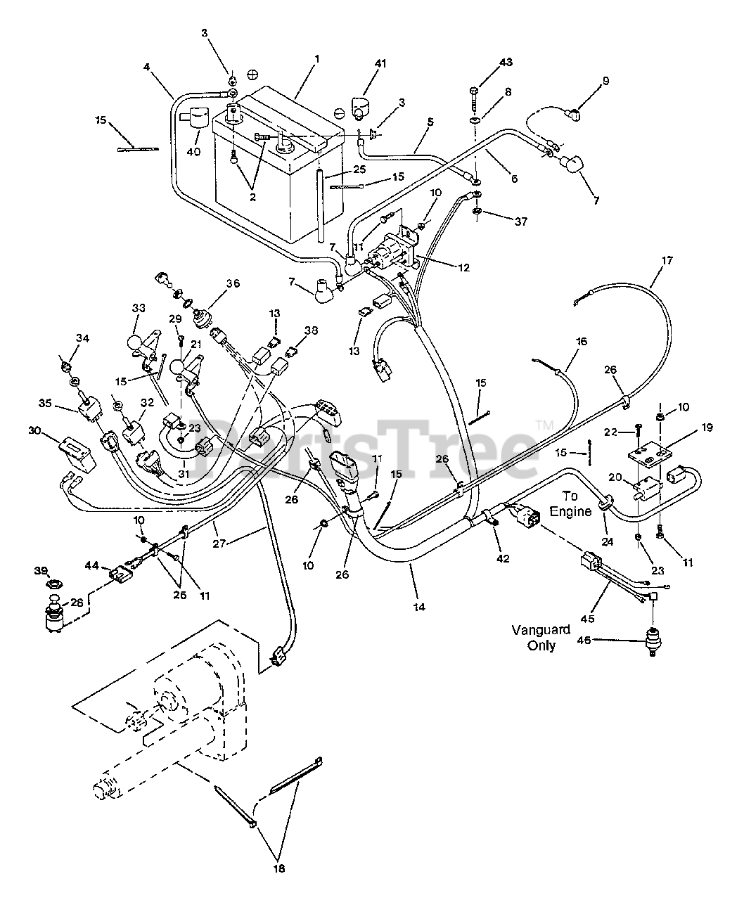 Exmark TR22KC - Exmark Turf Ranger Front Mount Mower, 22HP Kohler (SN ...