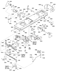 SPX 2246 (2691021) - Snapper LT150 Series 46" Lawn Tractor, 22hp Parts ...